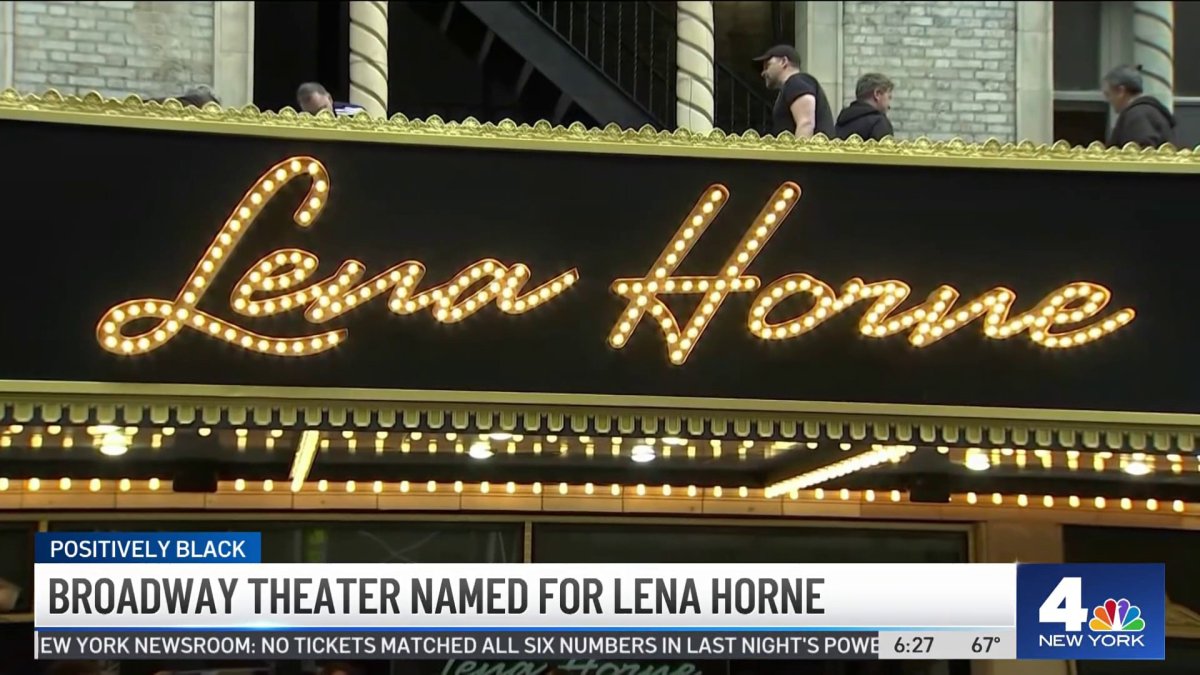 Positively Black: Broadway Theater Named for Lena Horne – NBC New York