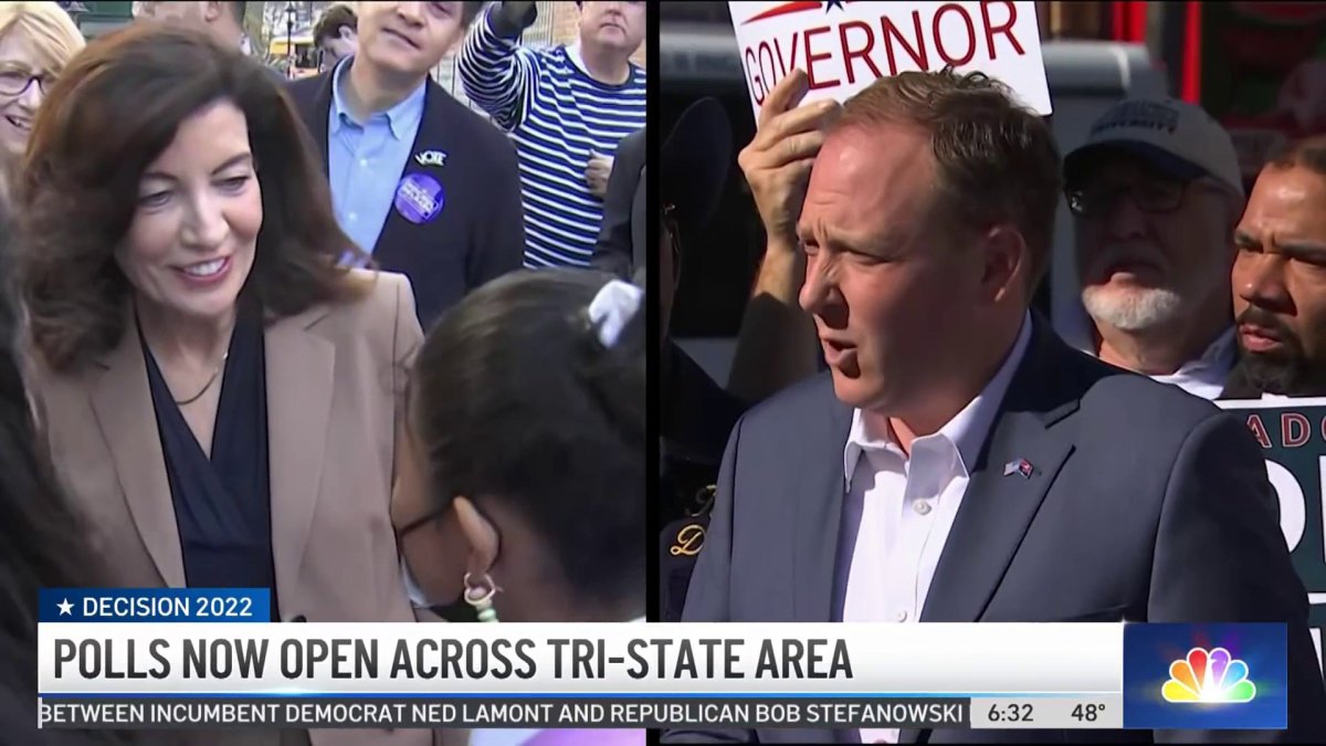 2022 Midterm Election: Polls Open Across Tri-State Area – NBC New York