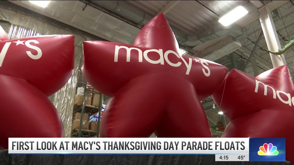 First Look at Macy’s Thanksgiving Day Parade Floats – NBC New York