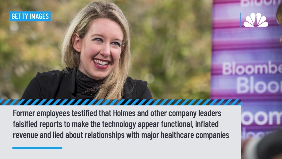 Theranos CEO Elizabeth Holmes Sentenced to More Than 11 Years in Prison ...