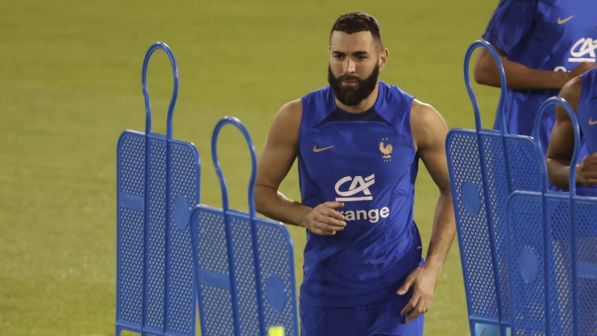 France’s Karim Benzema Out of 2022 World Cup With Injury – NBC New York