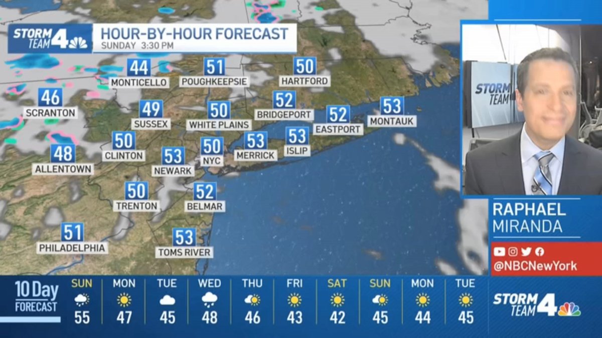 Latest Forecast From Storm Team 4 – NBC New York