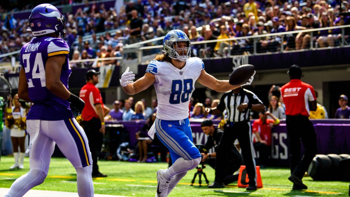 Vikings Acquire Tight End T.J. Hockenson From Lions – NBC New York