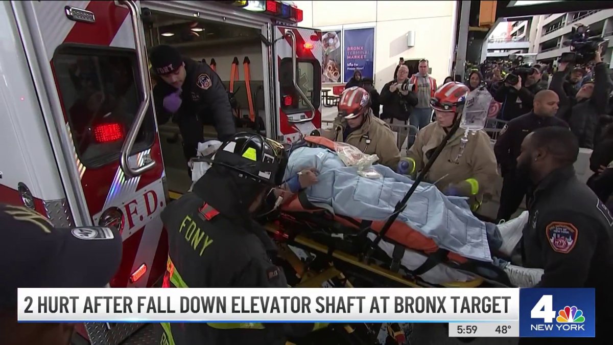 2 Hurt After Fall Down Elevator Shaft at Bronx Target – NBC New York