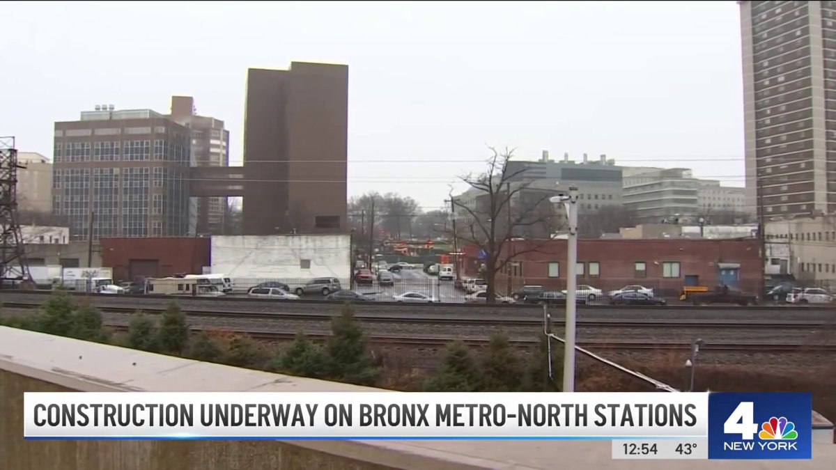 Construction Begins on Bronx Metro-North Stations – NBC New York