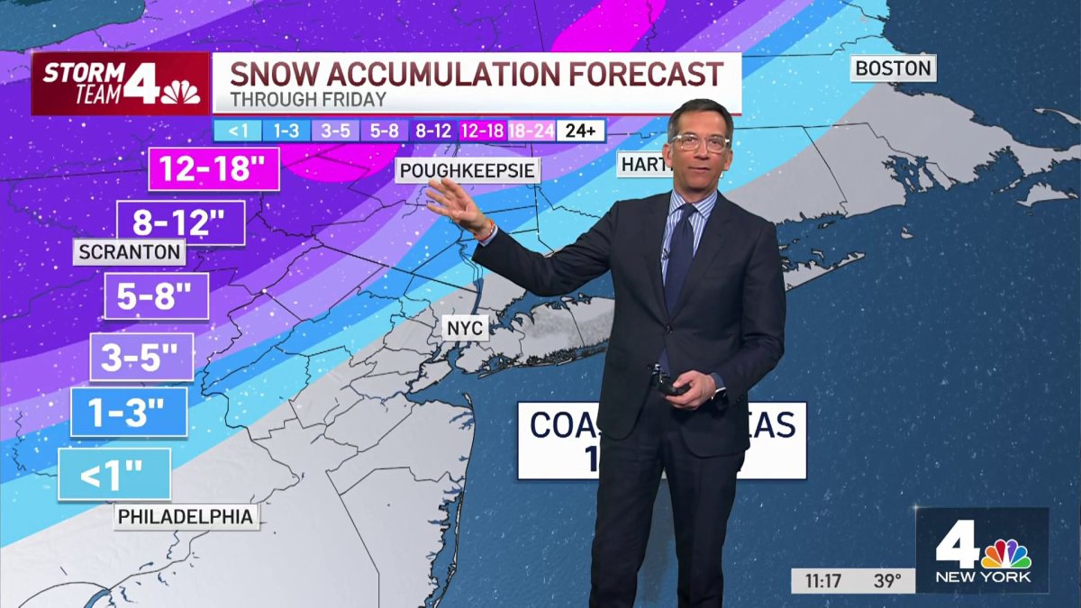 Latest Storm Team 4 Forecast – NBC New York