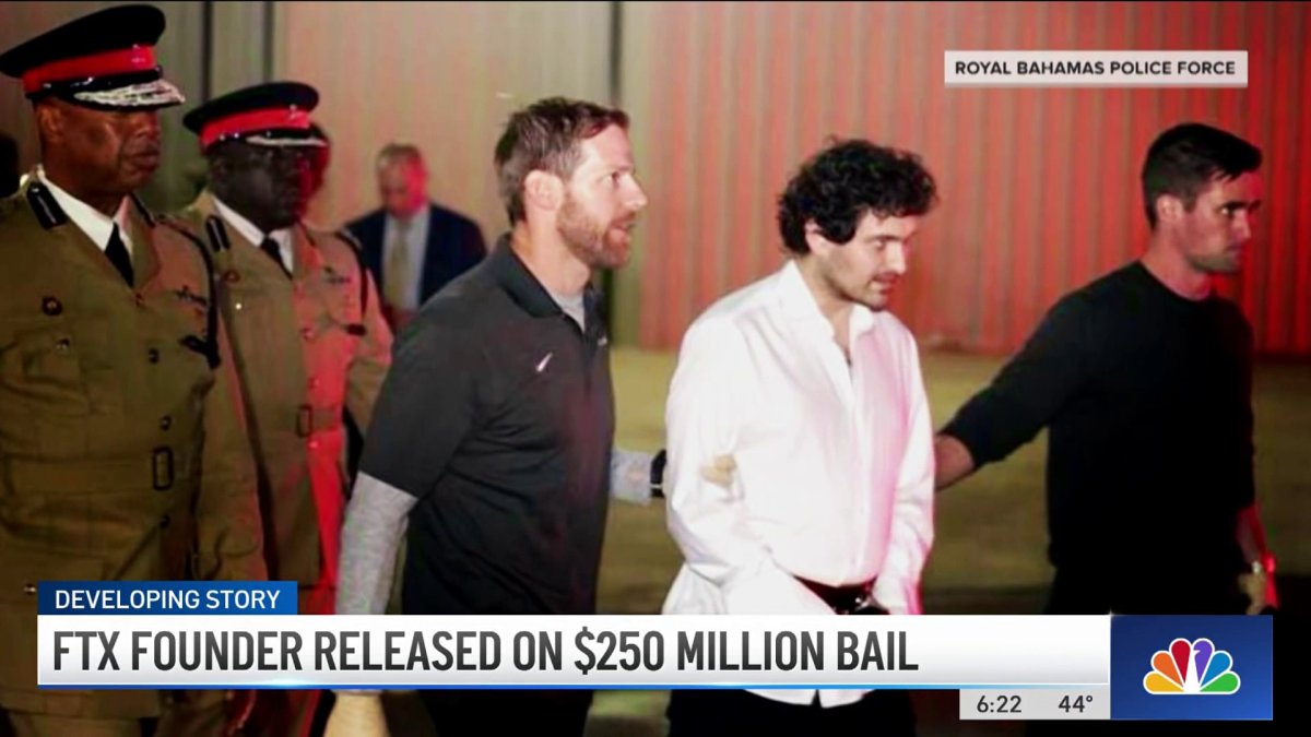 FTX Founder Released on $250 Million Bail – NBC New York