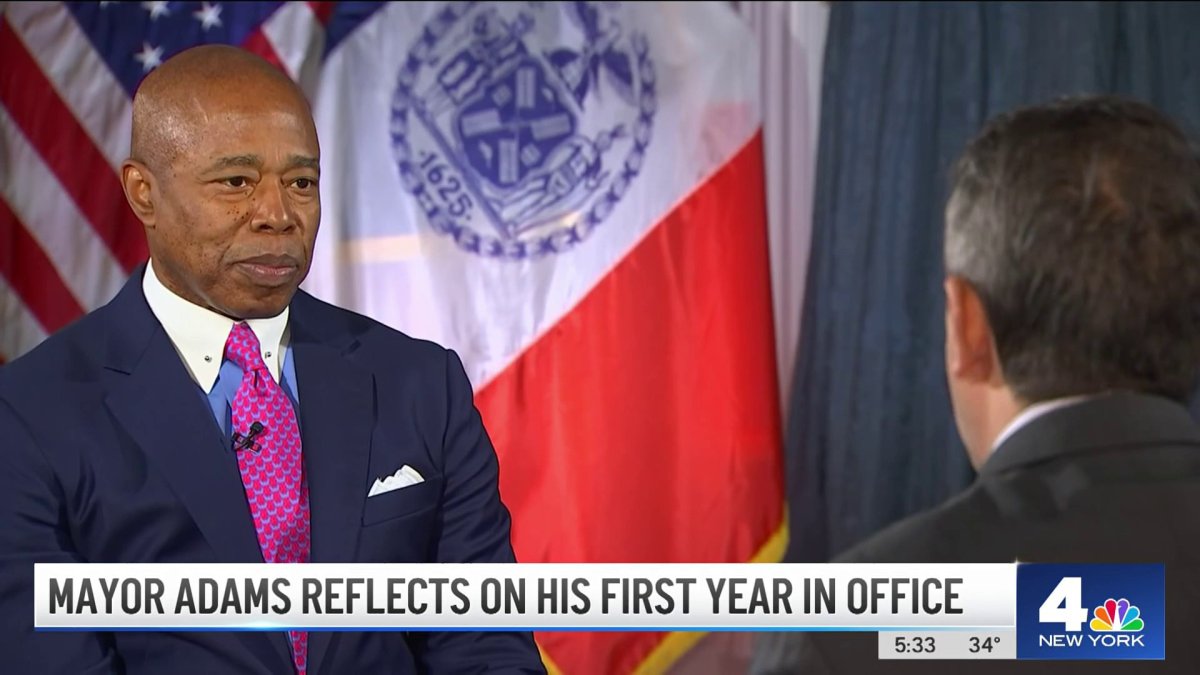 Mayor Eric Adams Reflects on First Year in Office — And Shares What ...