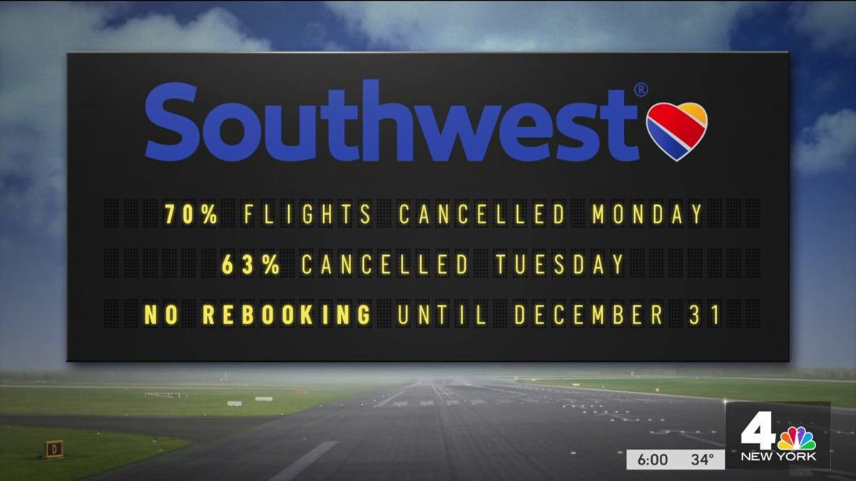 Southwest Passengers Stranded For Days After Meltdown Nbc New York
