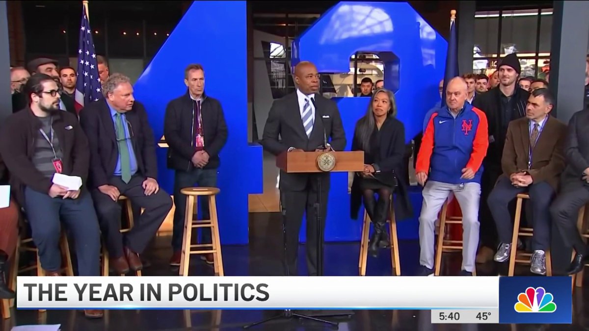 Looking Back on the Year in New York Politics – NBC New York