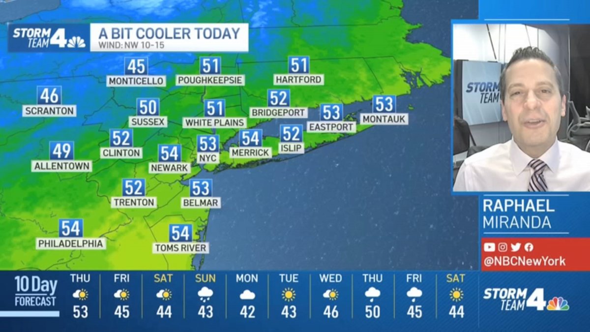 Latest Forecast From Storm Team 4 – NBC New York