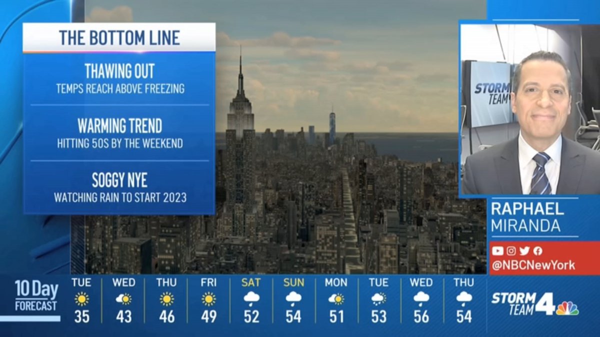 Latest Forecast From Storm Team 4 – NBC New York
