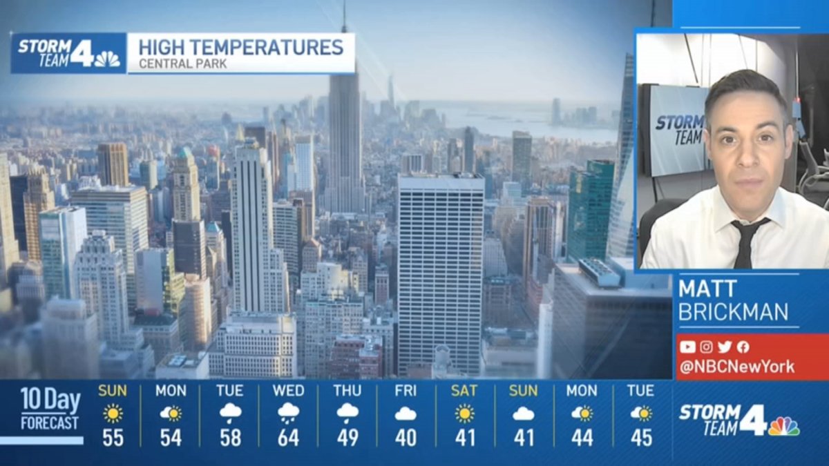 Latest Forecast From Storm Team 4 – NBC New York
