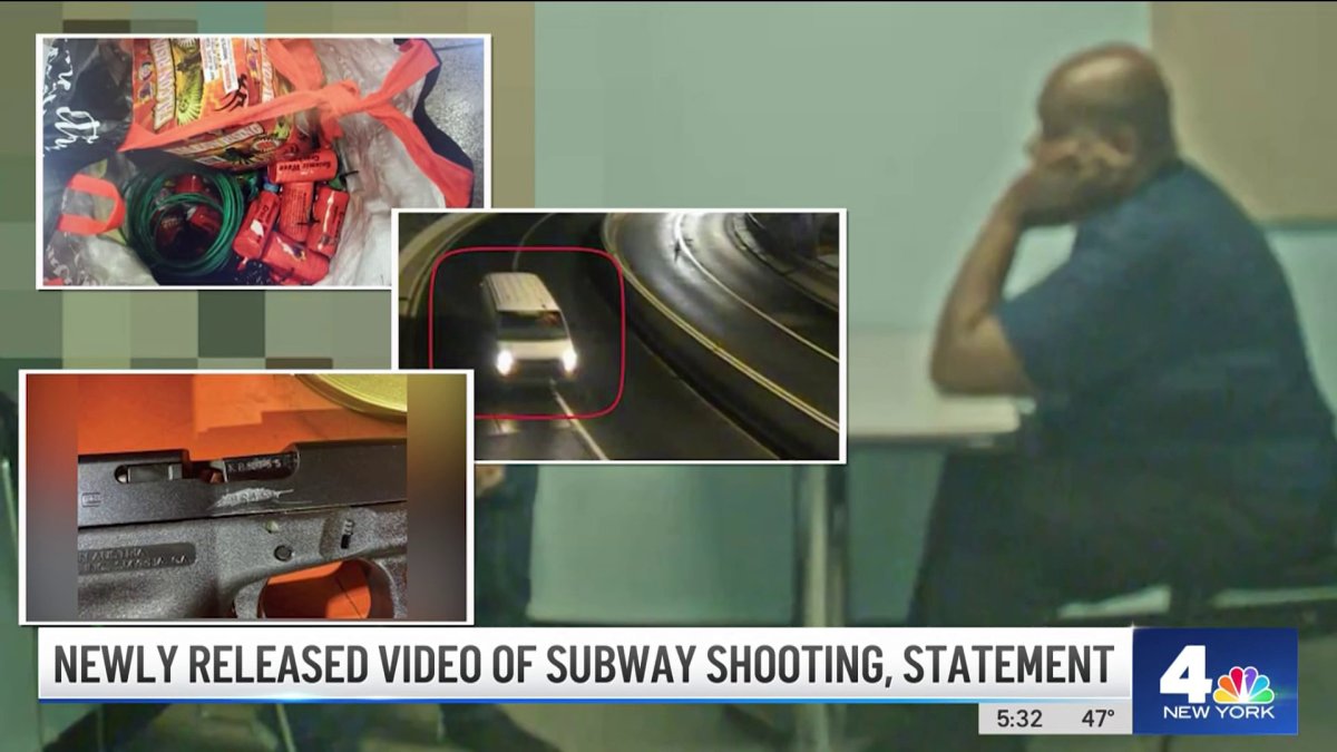 Newly Released Video Shows Chaos During Brooklyn Subway Shooting, Frank ...