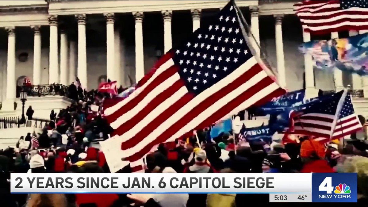 2 Years Since Jan 6. Capitol Siege – NBC New York
