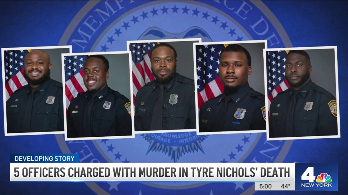 5 Officers Charged With Murder in Tyre Nichols’ Death – NBC New York