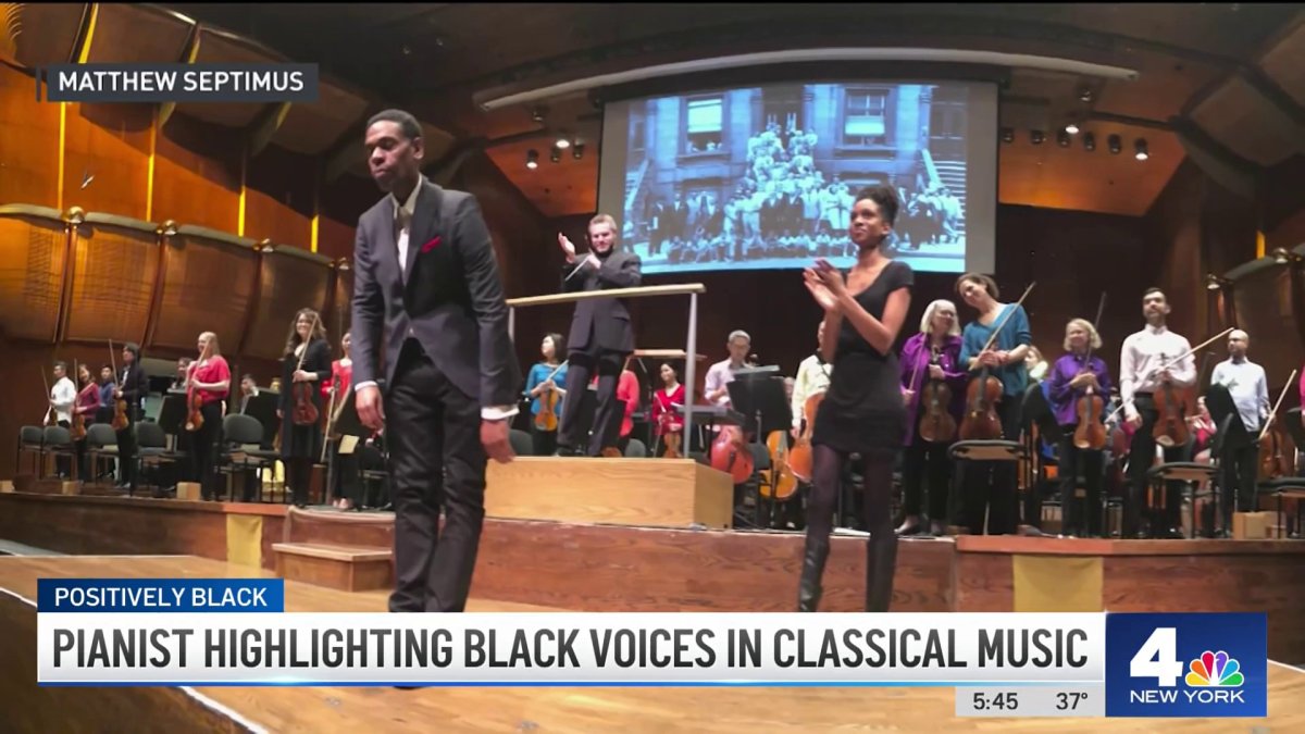 Pianist Highlighting Black Voices in Classical Music – NBC New York