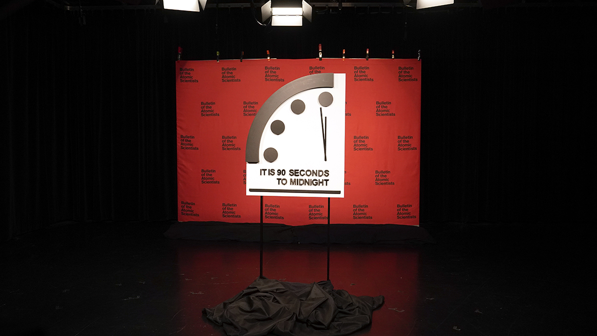 ‘Doomsday Clock’ Moves 10 Seconds Closer to Midnight – NBC New York