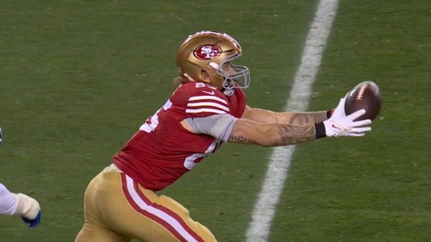 49ers’ George Kittle’s One-Handed Juggled Catch Vs. Cowboys Stuns NFL ...