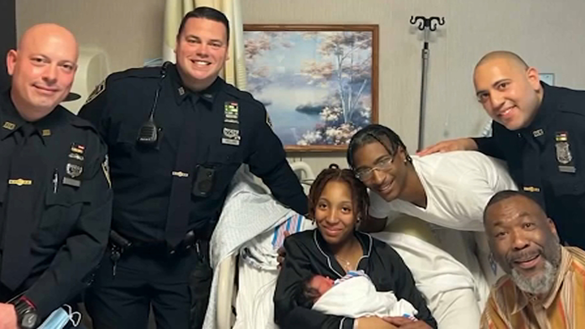 I Knew It Was Game Time Nypd Cops Help Deliver Baby Boy On Queens