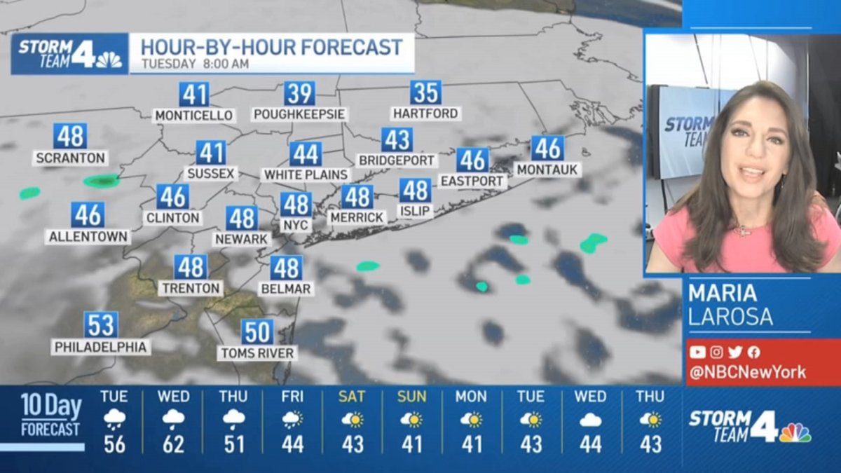 Latest Forecast From Storm Team 4 – NBC New York