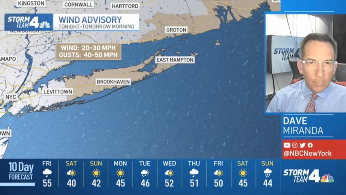 Latest Forecast From Storm Team 4 – NBC New York