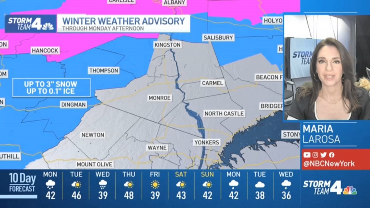 Latest Forecast From Storm Team 4 – NBC New York