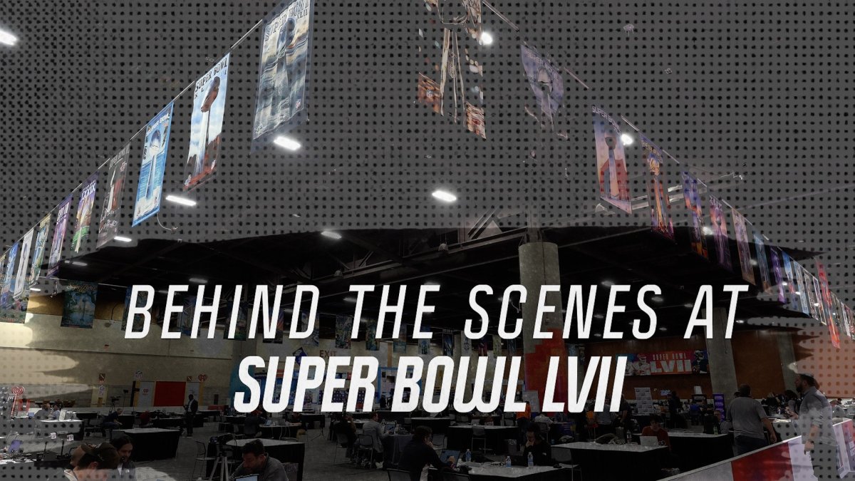 Behind the Scenes at Super Bowl LVII – NBC New York Behind the Scenes at Super Bowl LVII – NBC New York