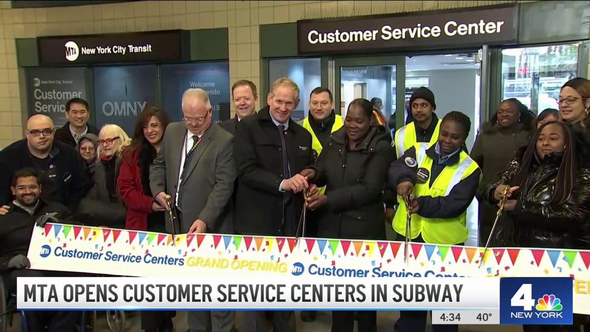 MTA Opens Customer Service Centers in Subway – NBC New York