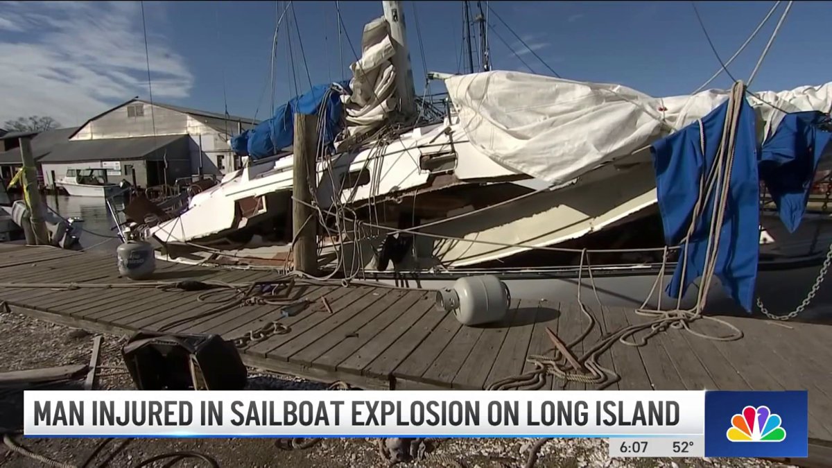 Man Injured in Sailboat Explosion on Long Island – NBC New York
