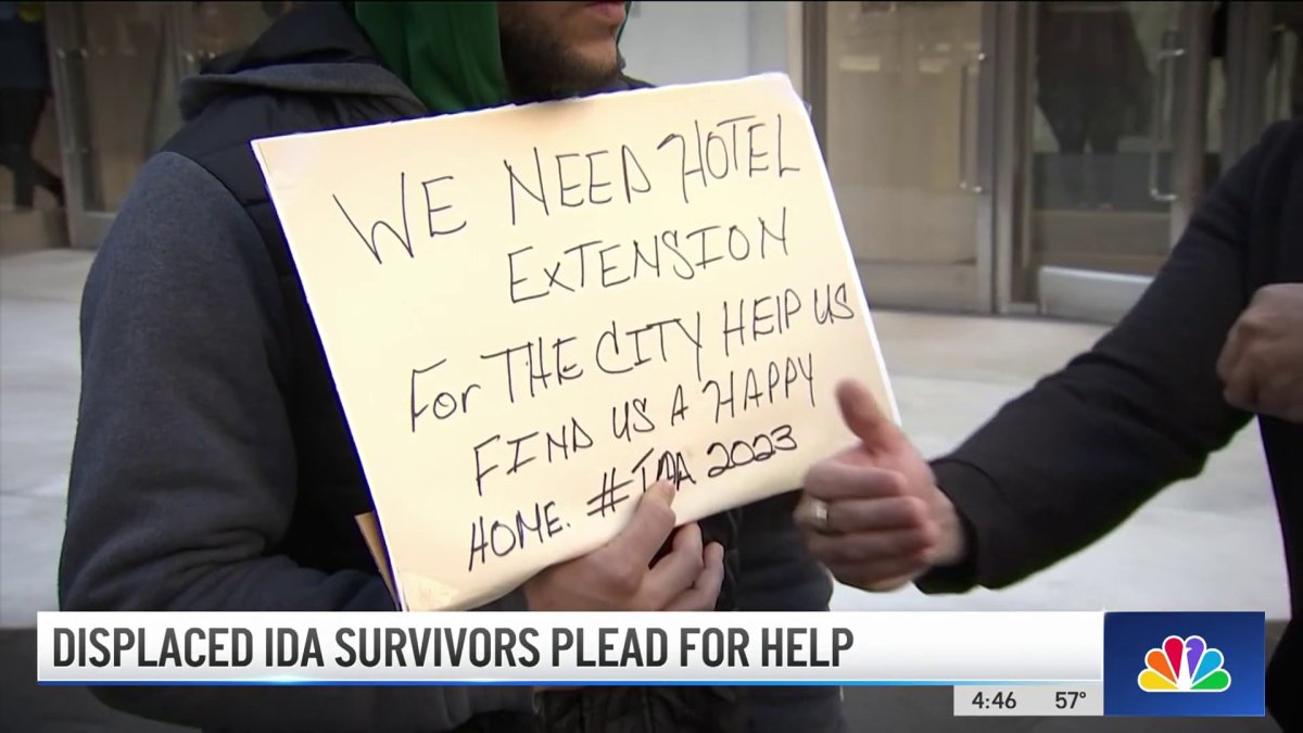 Displaced Ida Survivors Plead For Help – NBC New York