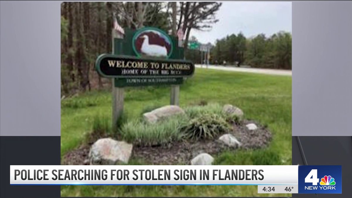 Landmark Sign Featuring ‘Big Duck’ of Flanders Has Been Stolen – NBC ...