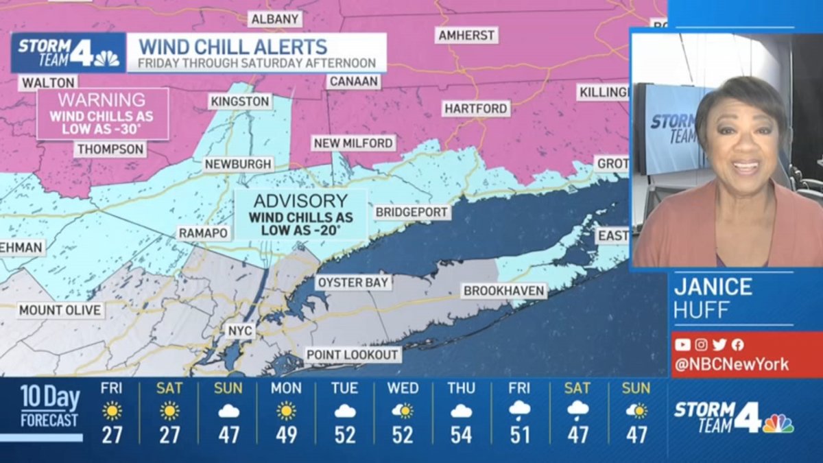 Latest Forecast From Storm Team 4 – NBC New York