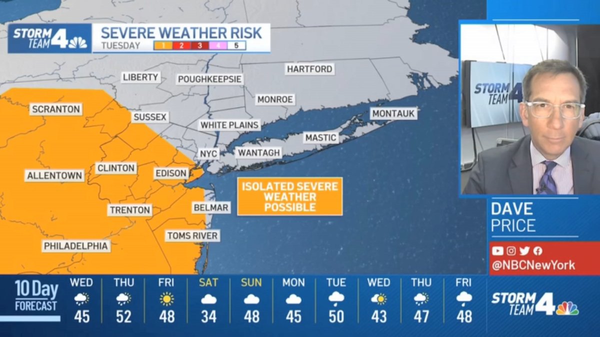 Latest Forecast From Storm Team 4 – NBC New York