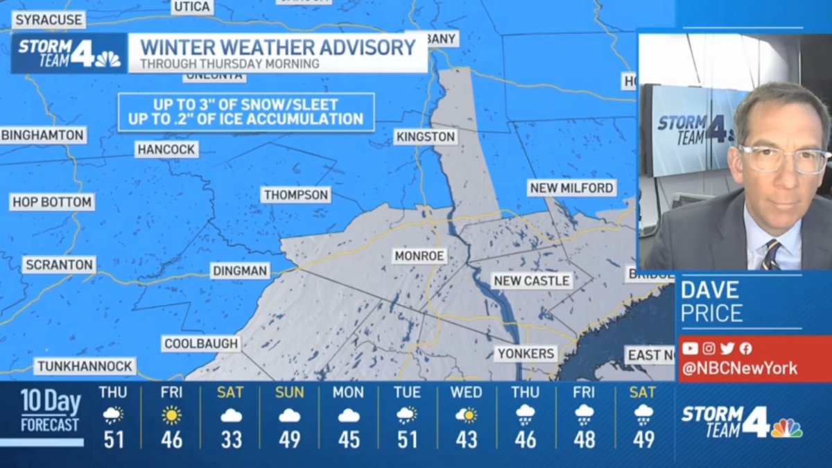 Latest Forecast From Storm Team 4 – NBC New York