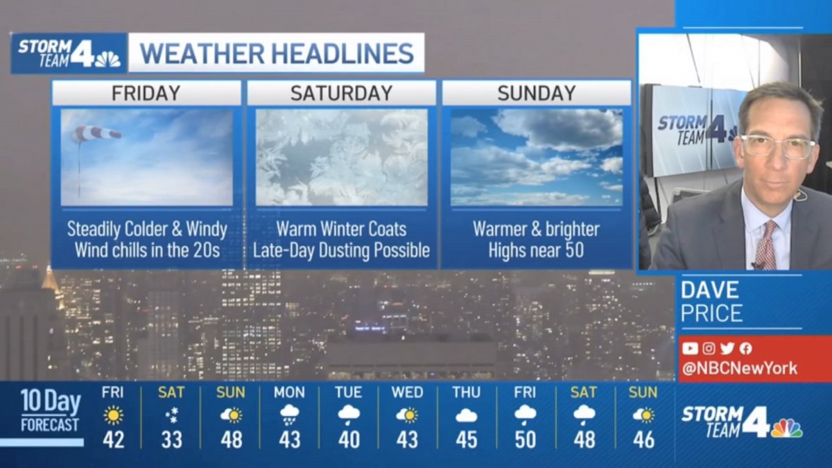 Latest Forecast From Storm Team 4 – NBC New York