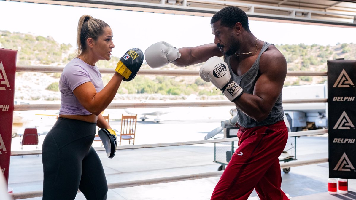 ‘Mitt Queen’ Ann Najjar Trains Michael B. Jordan, Creed III Cast – NBC ...