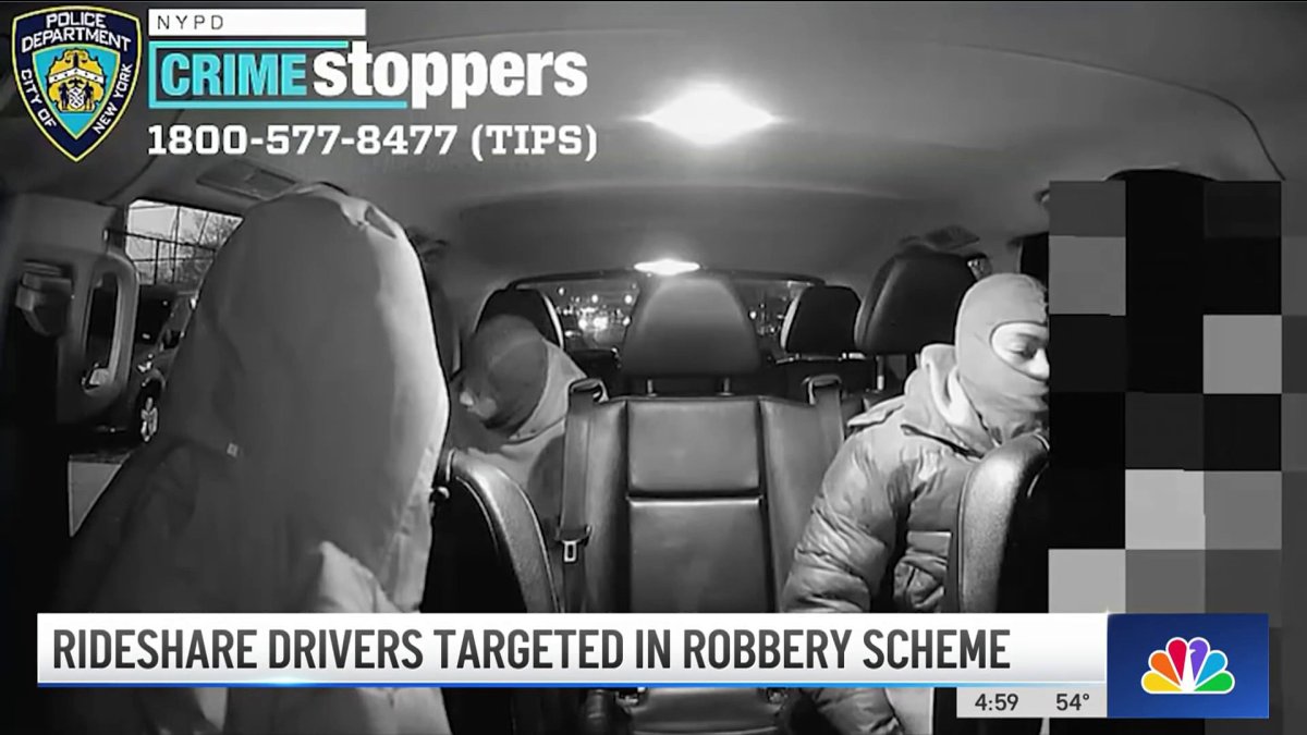 Rideshare Drivers Targeted in Robbery Scheme – NBC New York