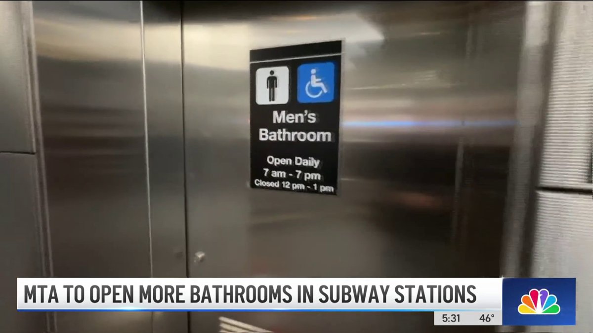 MTA to Open More Bathrooms in Subway Stations – NBC New York