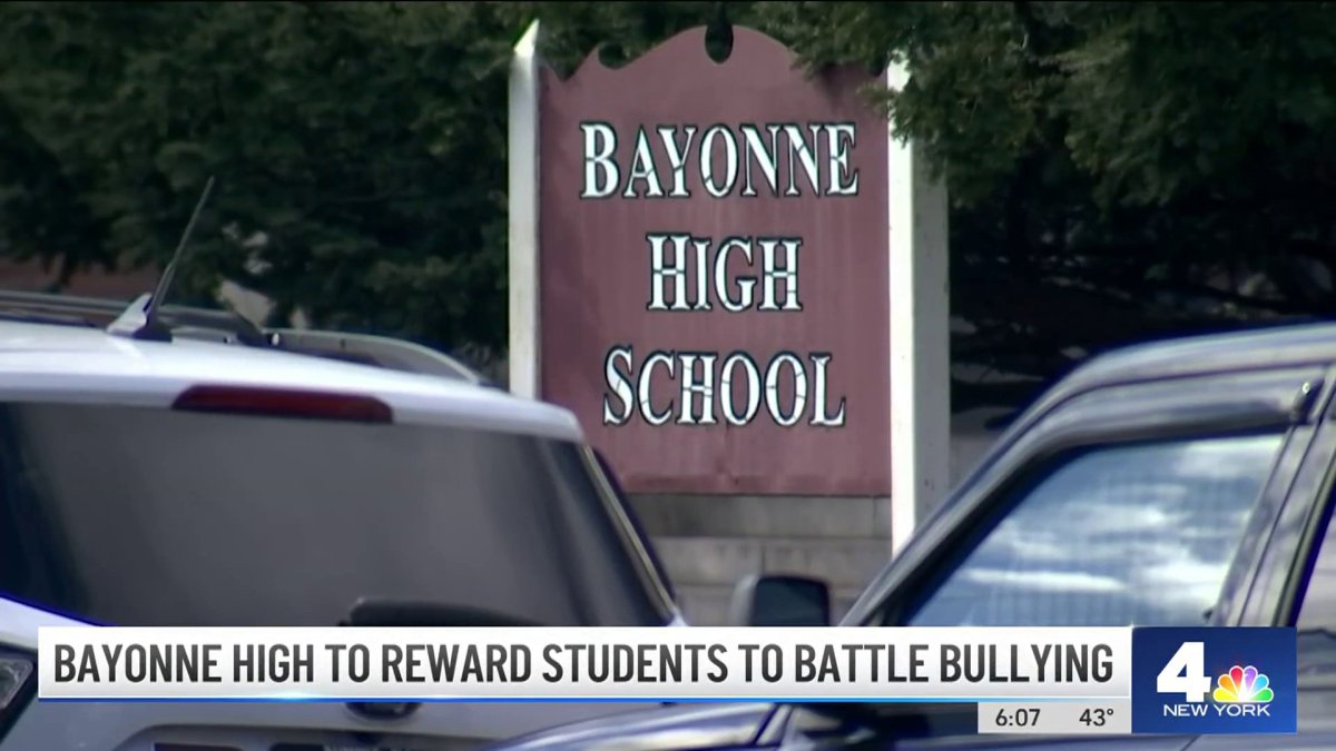 NJ Bullying Incentive Proposed at High School – NBC New York