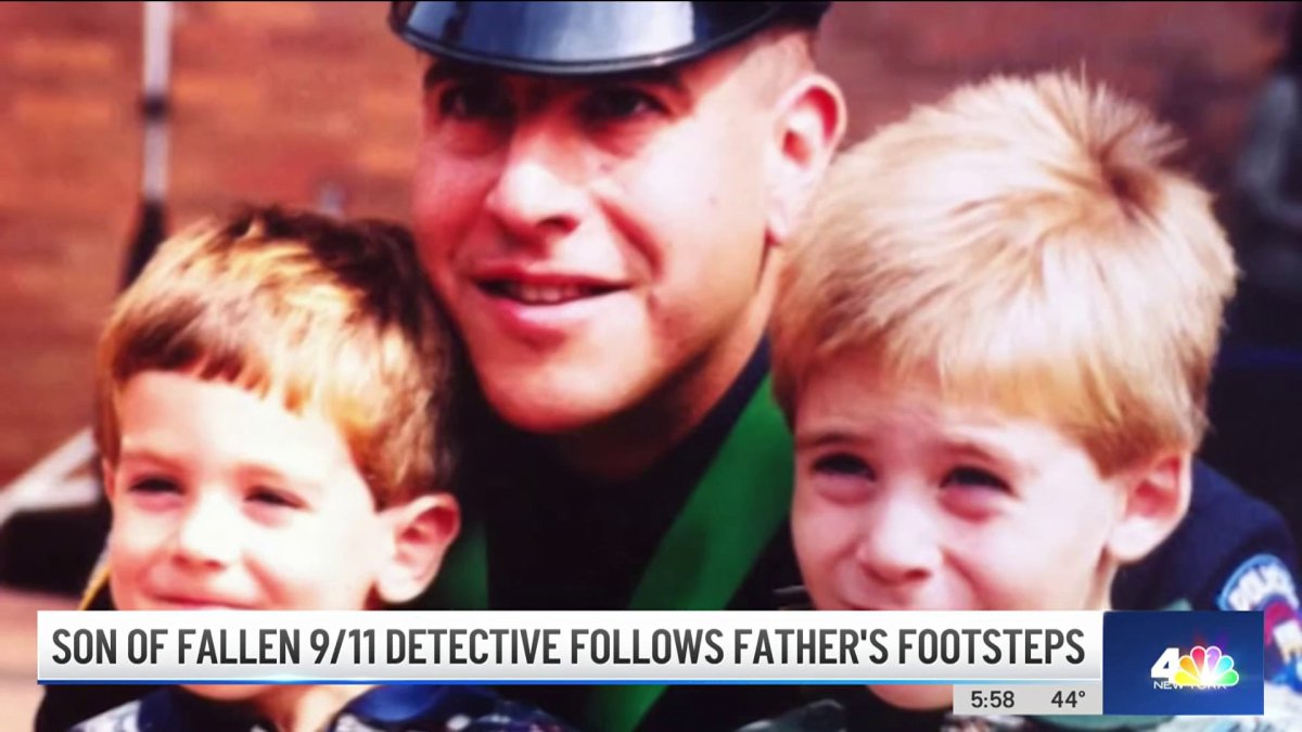 Son of Fallen 9/11 Detective Follows Father’s Footsteps – NBC New York