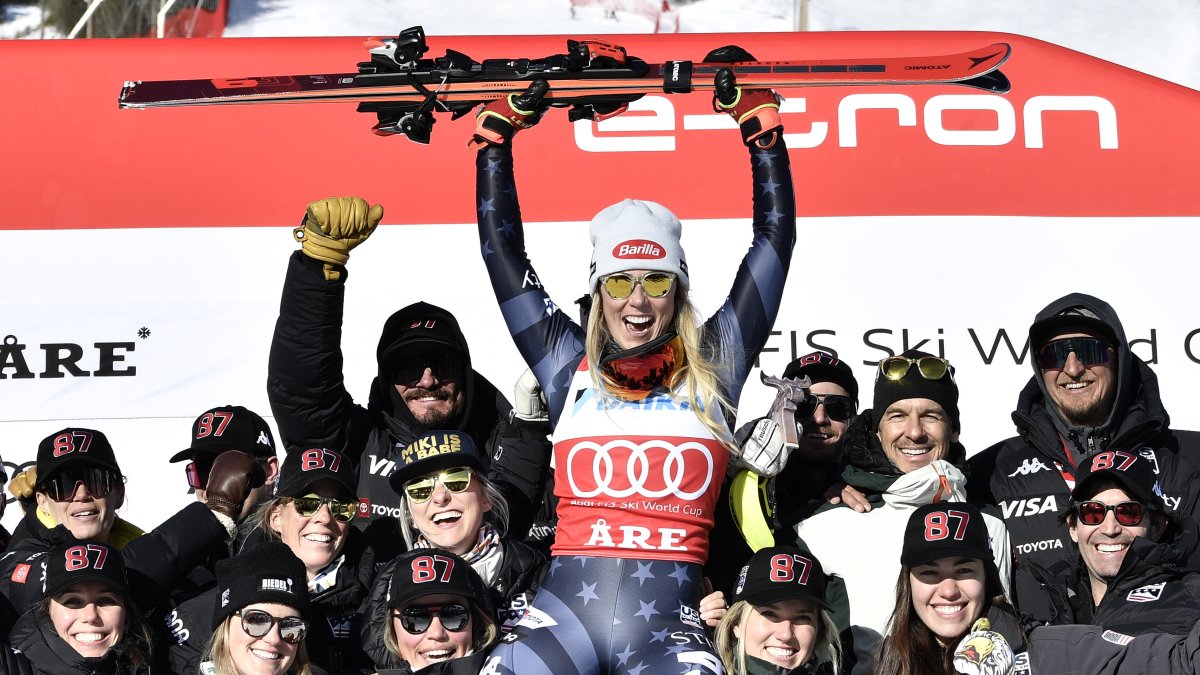 Mikaela Shiffrin Sets World Cup Skiing Record With 87th Win Nbc New York