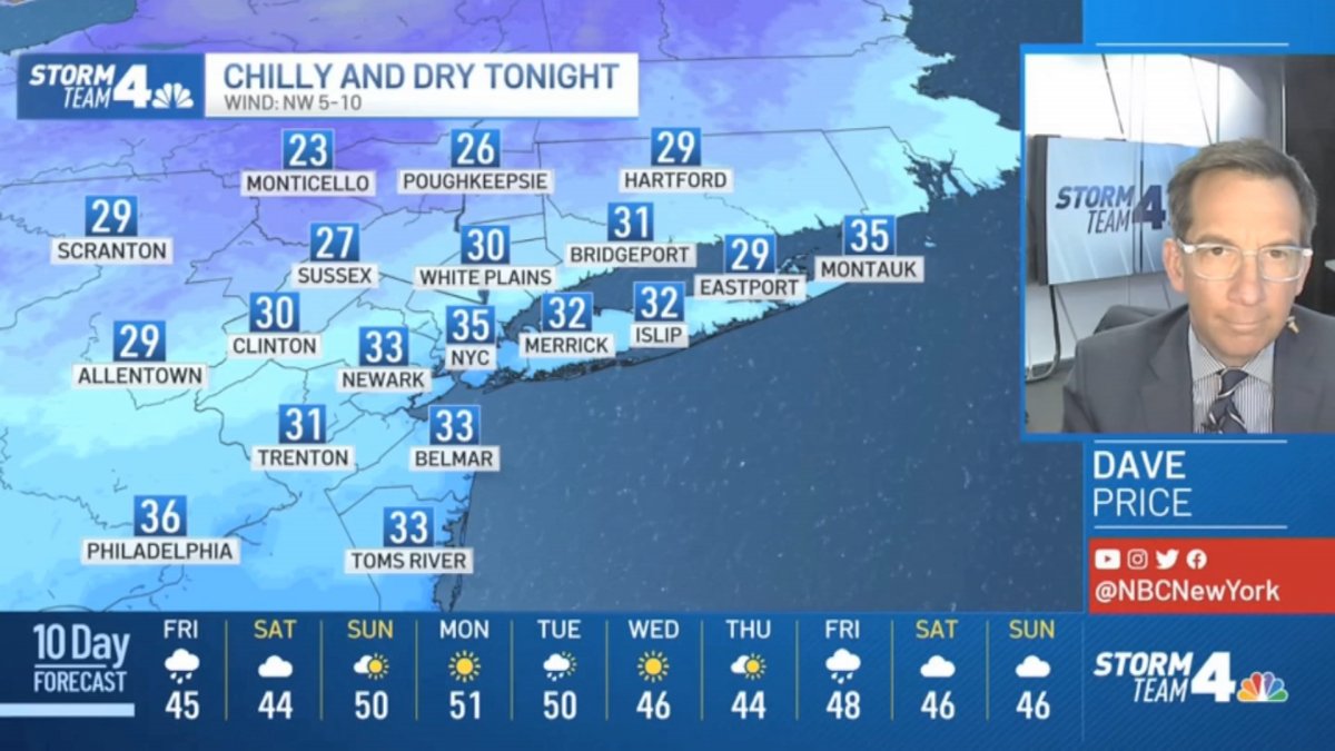 Latest Forecast From Storm Team 4 – NBC New York