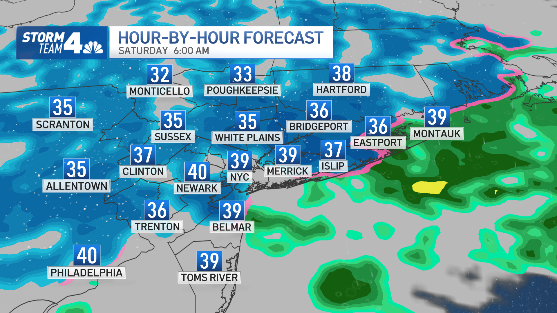 Winter Storm Warning Issued; See 10-Day NYC Weather Forecast Here – NBC ...
