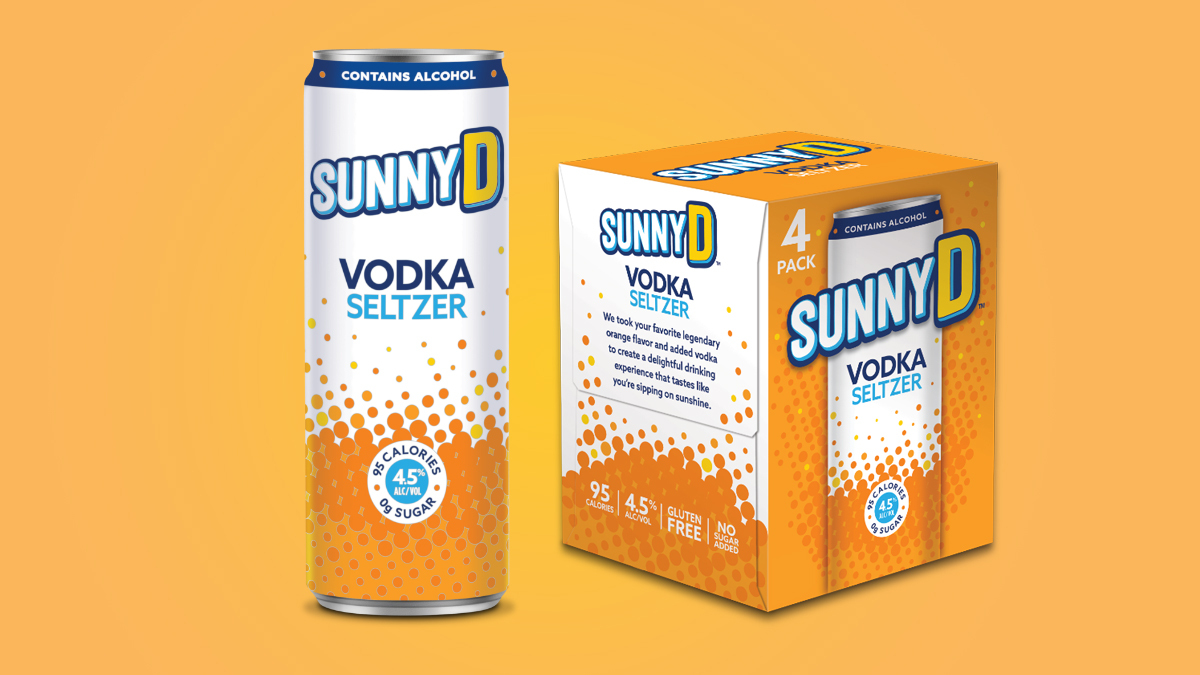 SunnyD Vodka Seltzer Coming to Stores Soon – NBC New York