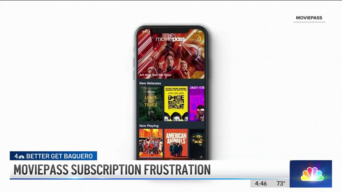 Movie Pass Subscription Frustration – NBC New York