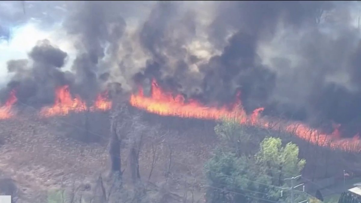 Rockland County Brush Fires Likely Sparked by Train, Officials Say ... Rockland County Brush Fires Likely Sparked by Train, Officials Say ...