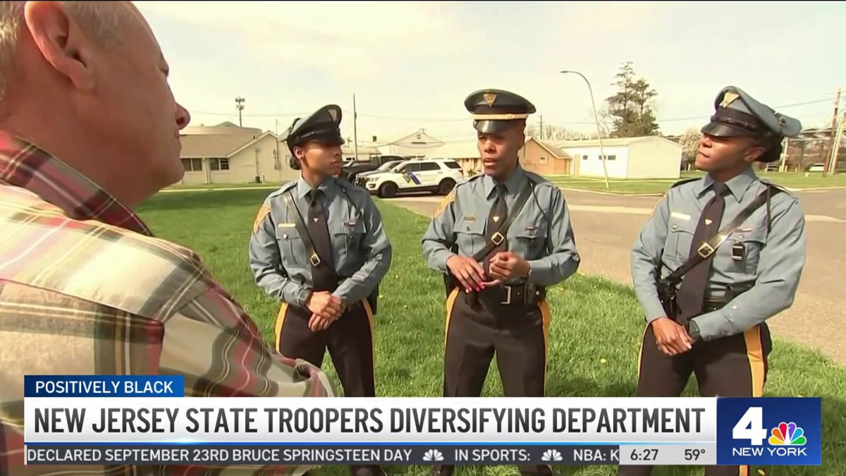Positively Black: New Jersey State Troopers Diversifying Department ...