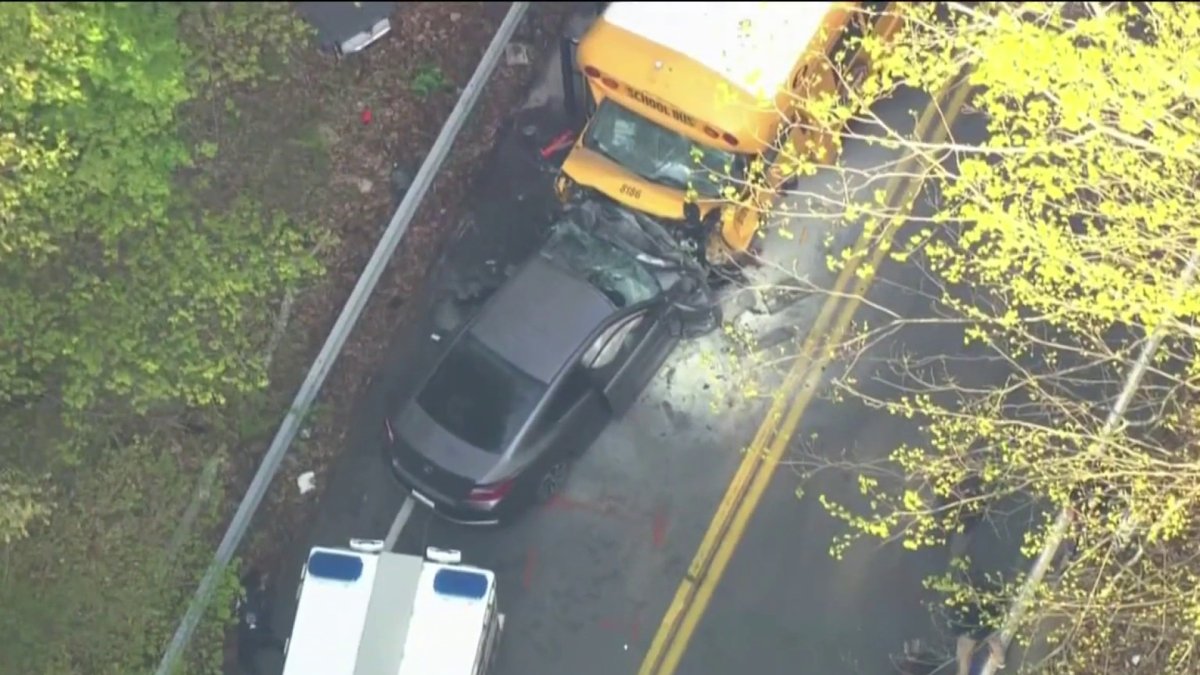 At Least 9 People Hurt in Westchester County Crash Involving School Bus ...