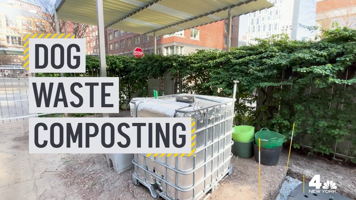 Inside Battery Park City’s Dog Waste Composting Program – NBC New York